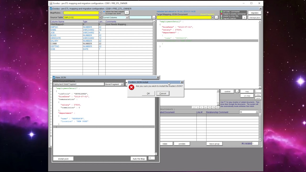 Exodus   Remapping Example