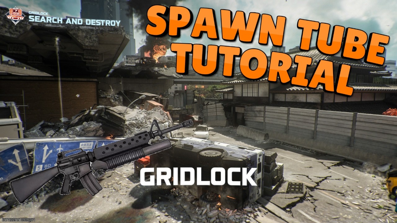 Black Ops 7 - Spawn Tube Tutorial (Gridlock)