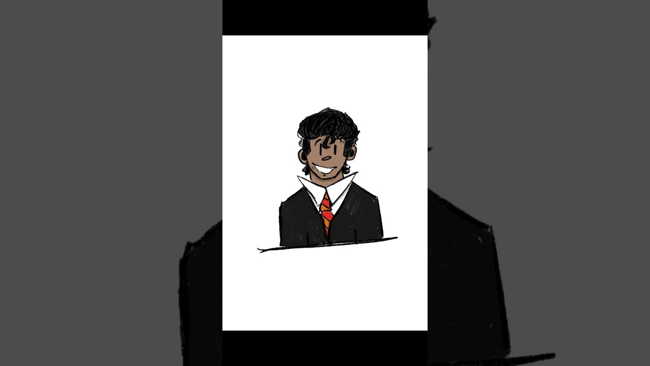 Drawing a guy in a tuxedo! #procreate #art #procreate #procreatesketch #digitaldrawing #digitalart