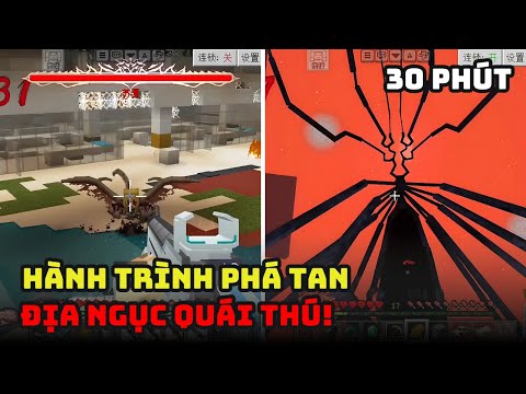 HÀNH TRÌNH PHÁ TAN ĐỊA NGỤC QUÁI THÚ | Mod sinh tồn trong minecraft