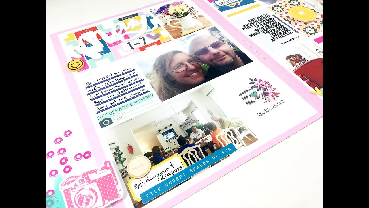 Project Life 2017 Week 18 | ft. The Lilypad Memory Pocket Monthly July Snapshots!
