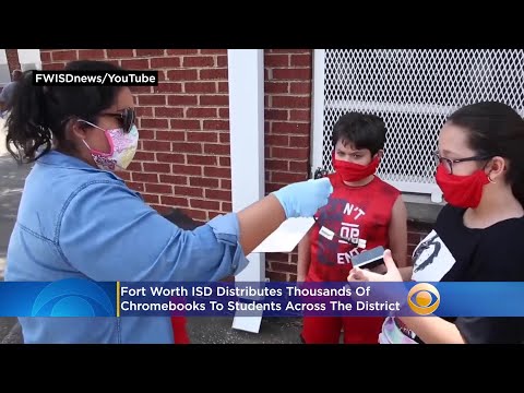 Fort Worth ISD Students Get Digital Education Access, As Thousands Of Chromebooks Are Distributed