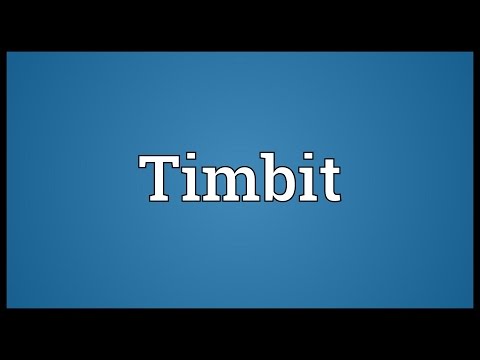 Timbit Meaning