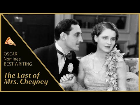 The Last of Mrs Cheyney (1929) NORMA SHEARER🍕 BASIL RATHBONE