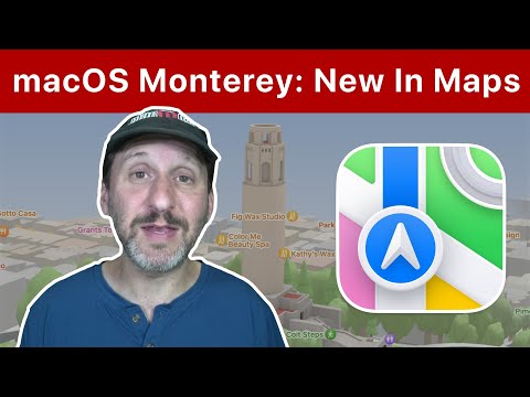 Maps App New Features In macOS Monterey