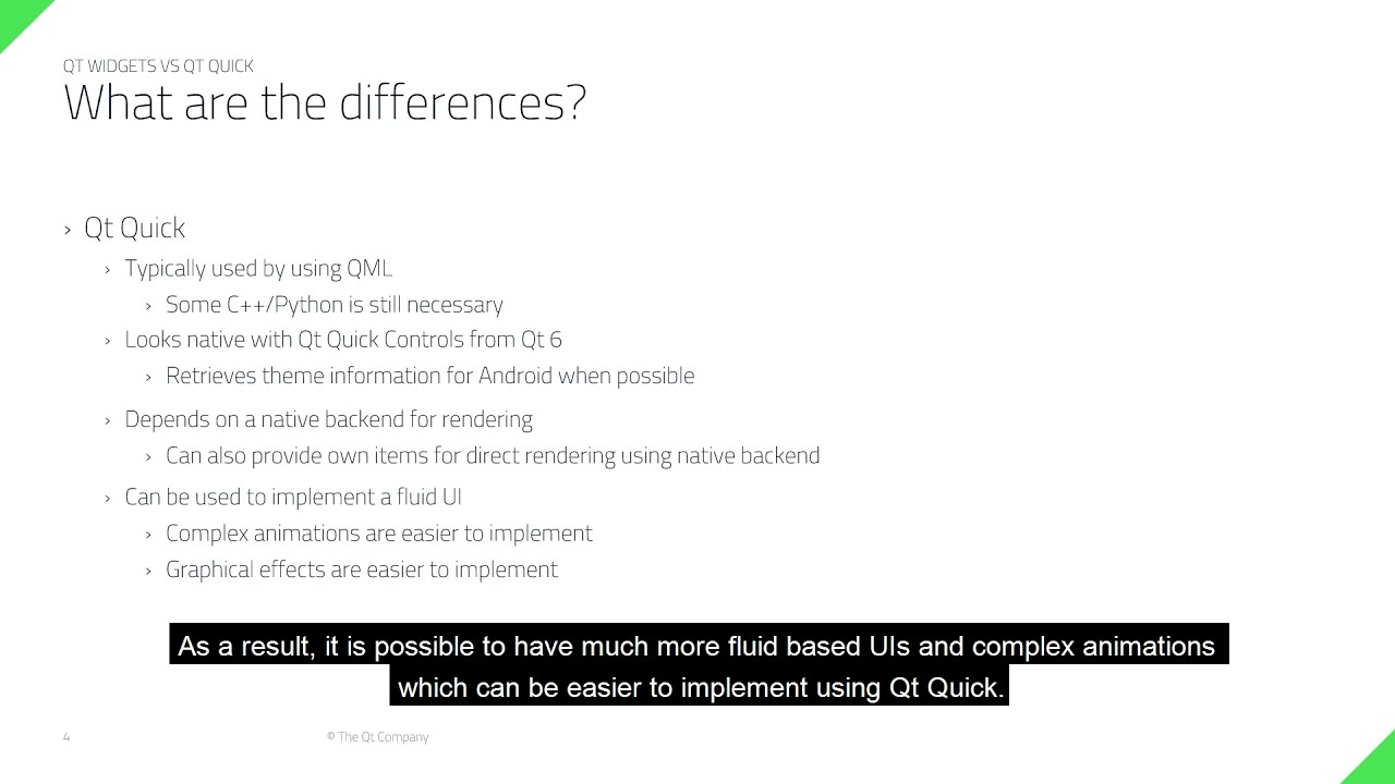 Qt Widgets or Qt Quick