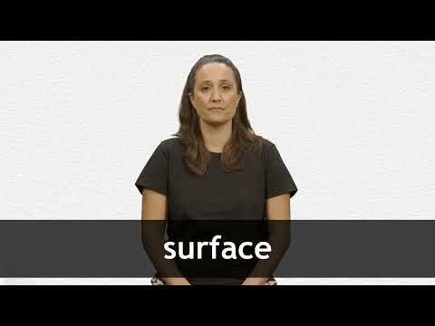 English Translation of “SURFACE” | Collins French-English Dictionary