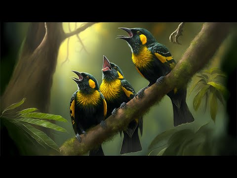 🦜 Rainforest Birdsong: Yellow-rumped Cacique