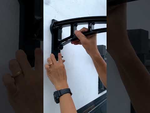 Rainy Days No Worries! I Personally Installed My Own Canopy.#hometips #awning #canopy #diy