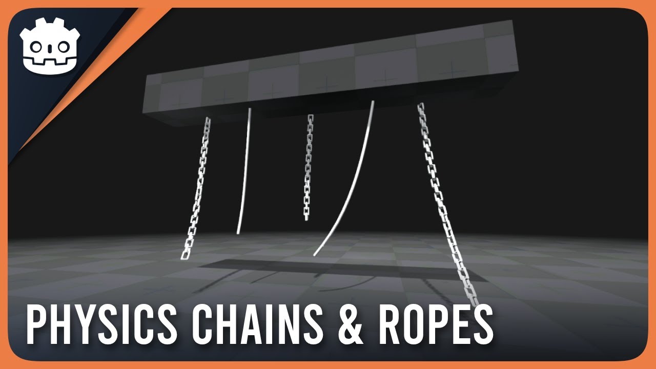 Procedural Chains & Ropes in Godot Engine | Tutorial