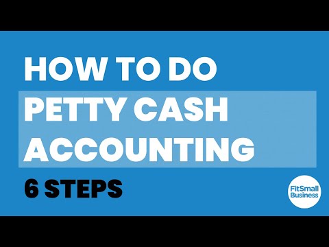 How to do Petty Cash Accounting