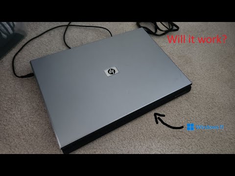 Attempting to Install Windows 11 on The Oldest Laptop Possible!