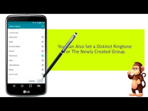 Lg Support - How To Create a Group, On lg smart phones. user guide support