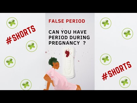 PERIODS during pregnancy | False Period in pregnancy | #shorts