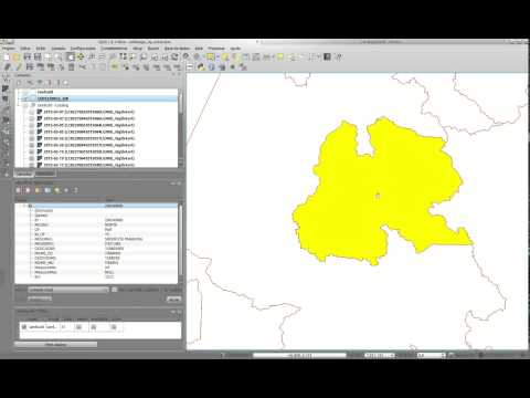 Catalog on the fly QGIS