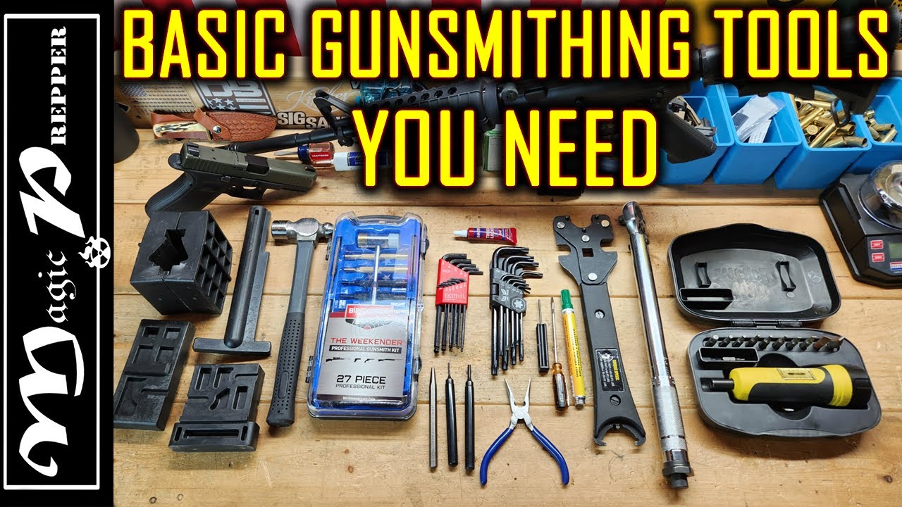 Basic Gunsmithing Tools Every Prepared Gun Owner Needs
