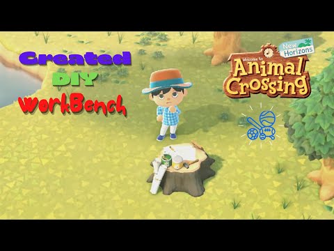 DiY Workbench In Animal Crossing: New Horizons Gameplay 4