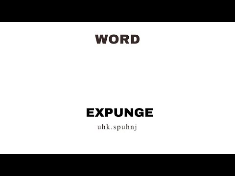 Expunge #shorts #short #pronunciation #vocabulary #gre #toefl #ielts