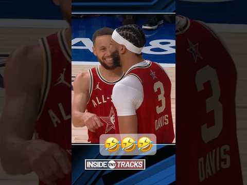 LeBron James & Stephen Curry With Some Great Mic’d Up Moments At The #NBAAllStar.🤣🗣️| #Shorts