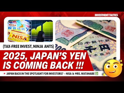 Japan’s Yen Comeback in 2025? 💹 NISA Surge, 2.5% Bond Yields, Smart Money Moving Out of US Dollar 🇯🇵