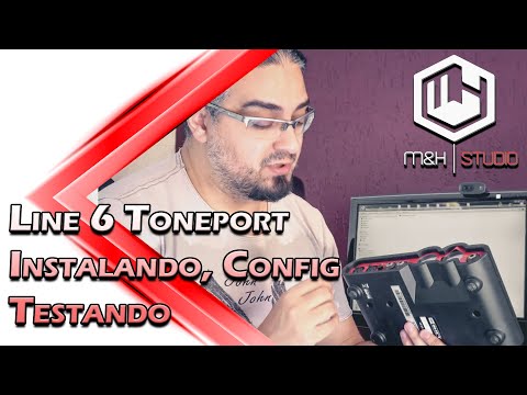 Line 6 Toneport // Pod Studio UX2 USB | Instalando,Configurando e Testando