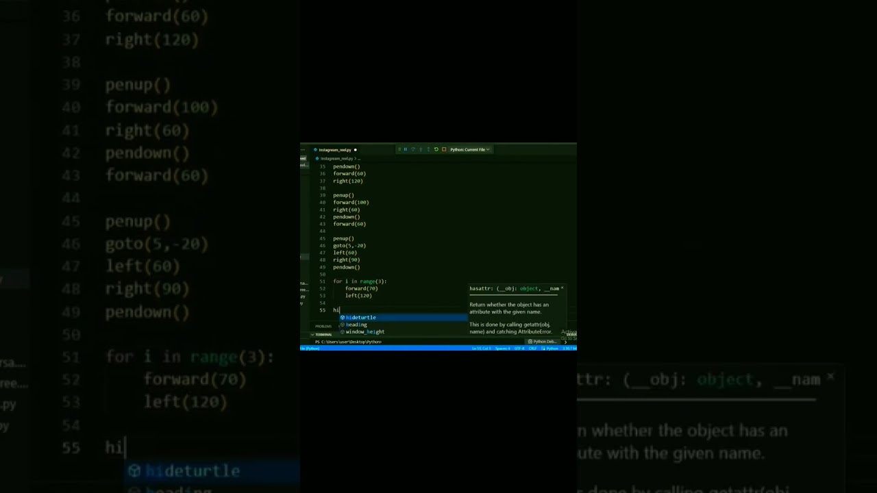 How to create an Instagram Reels using python code?🤔😲