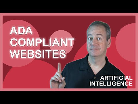 ADA Compliant Websites and AI