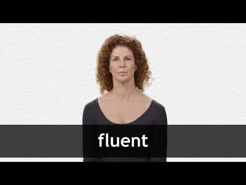 FLUENT definition and meaning | Collins English Dictionary