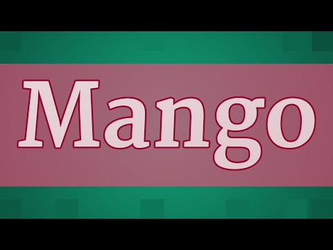 MANGO pronunciation • How to pronounce MANGO