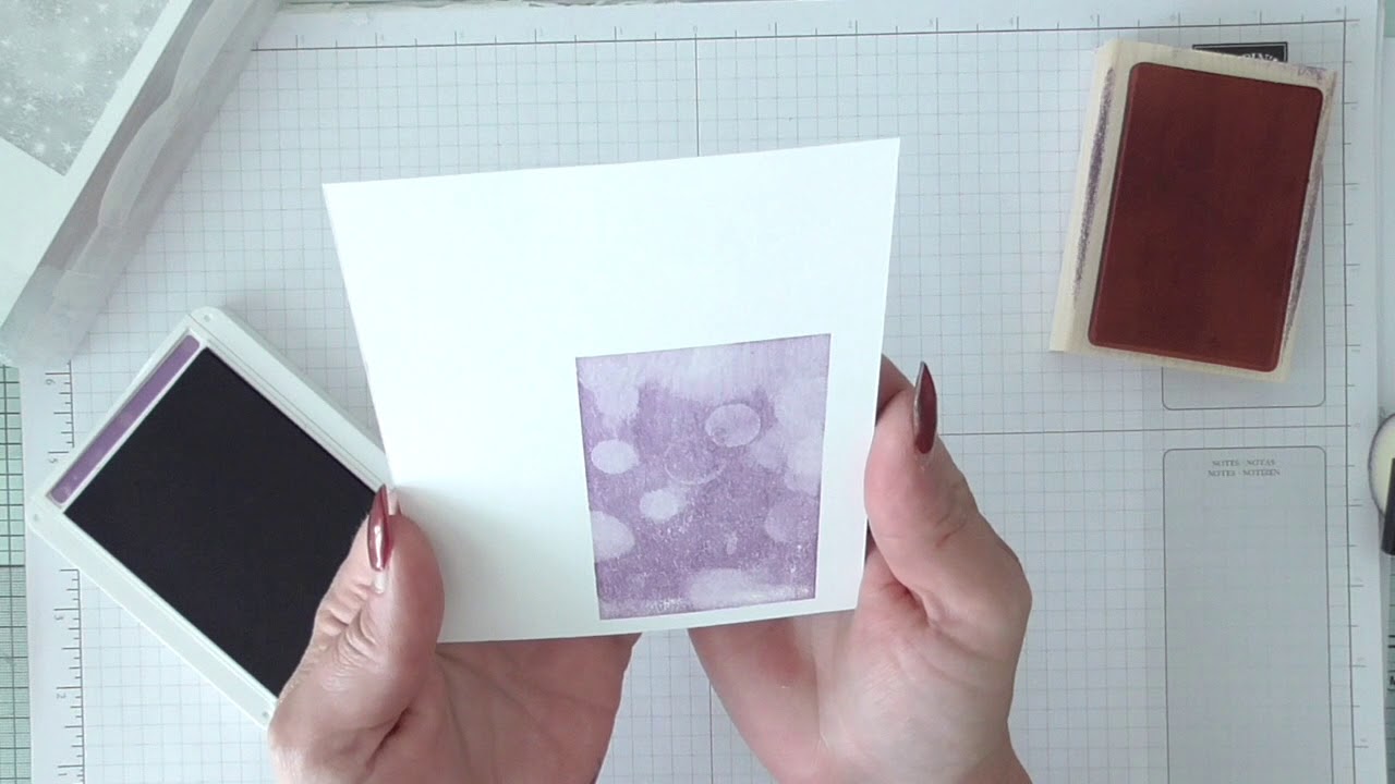 HOW TO USE... Bokeh dots background stamp