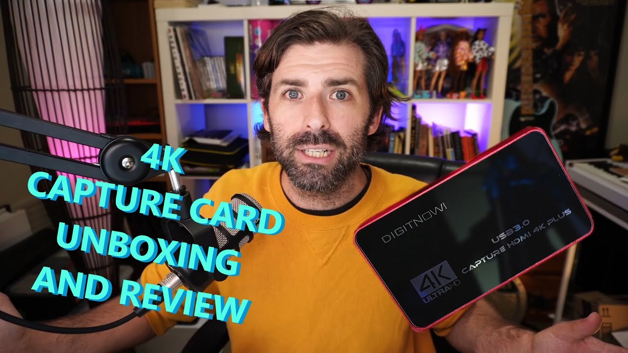 Stream Setup - DigitNow 4k Capture Card Unboxing and First Impressions