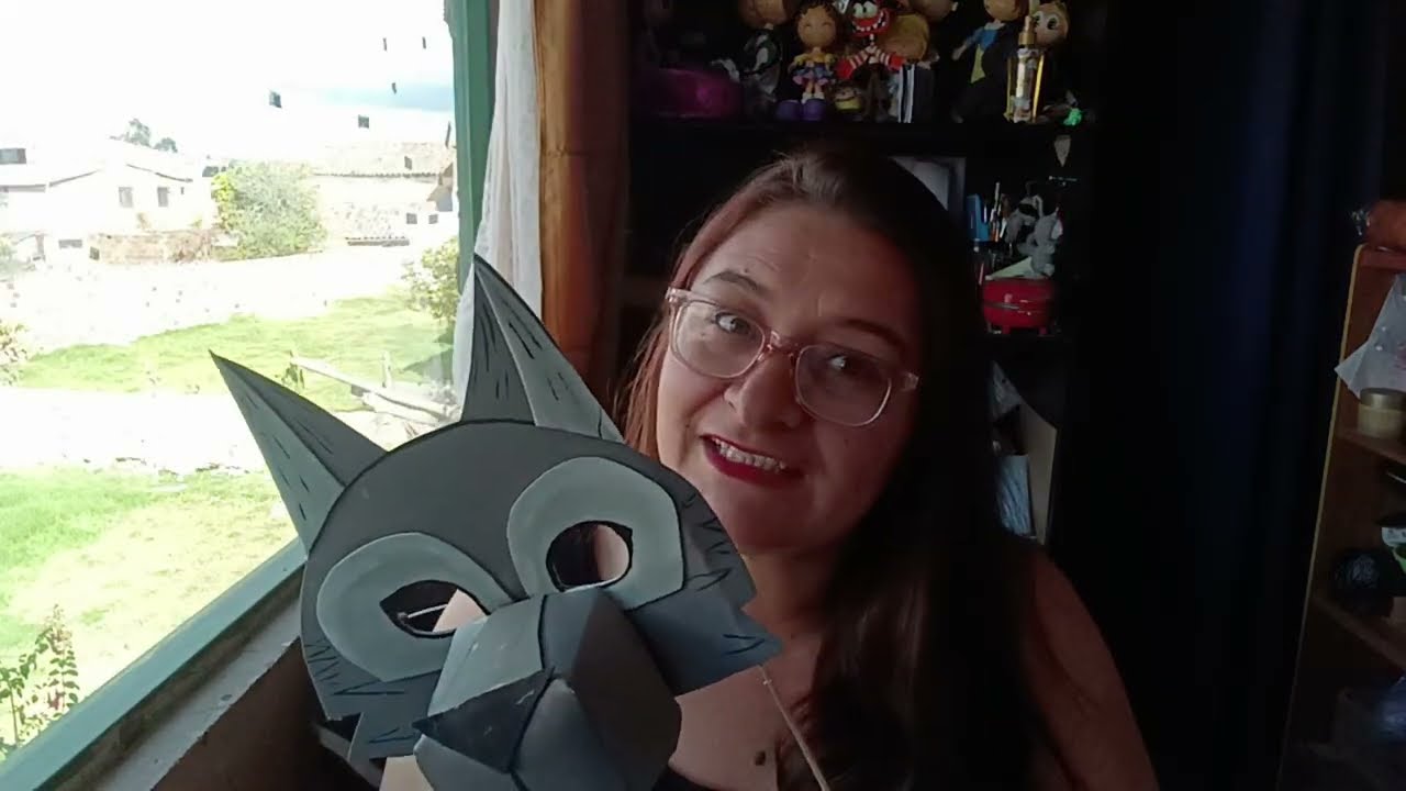 How to make a wolf mask 🐺