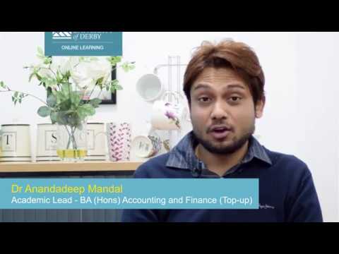 Online Accounting and Finance BA (Hons) Top-Up – Dr Anandadeep Mandal