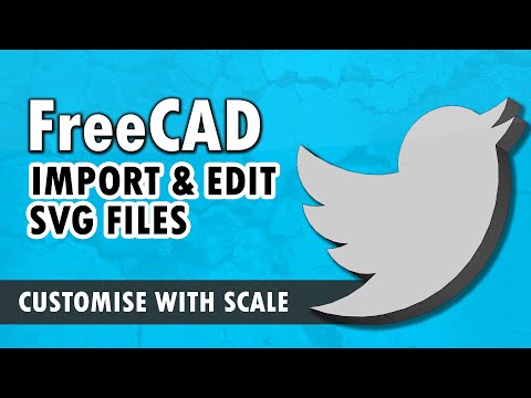 FreeCAD - Import and Edit SVG files