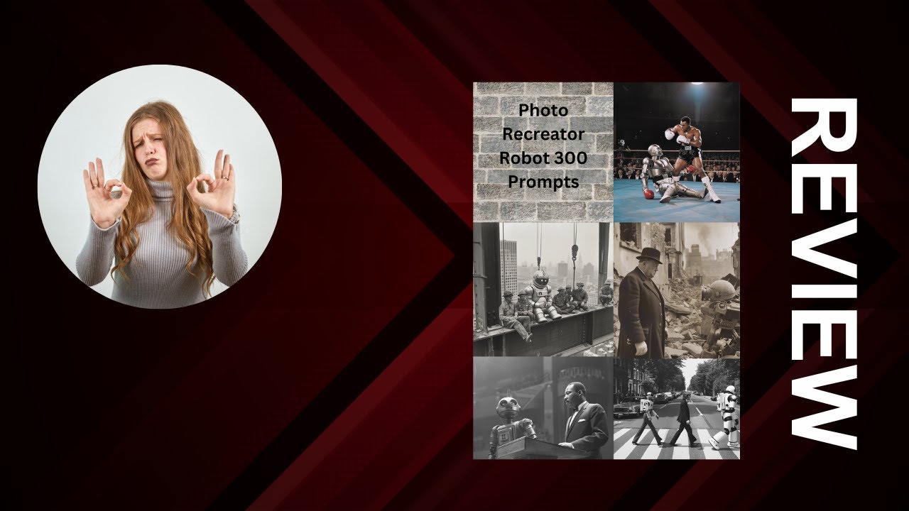 Photo Recreator Robot AI Prompts Review + Premium Bonuses
