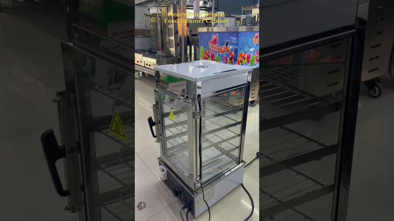 Heavy duty display food steamer cabinet#commercialkitchen #foodsteamer#steamer #fooddisplay#cabinet