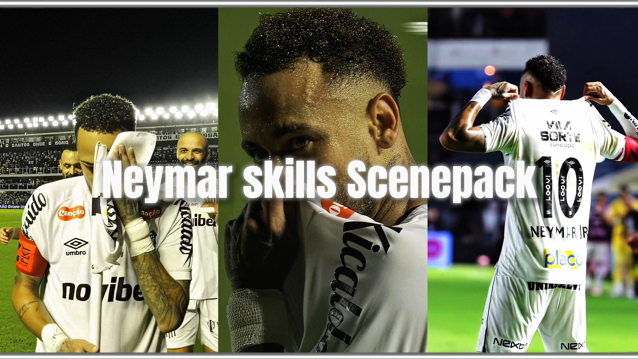 Neymar at Santos (4K Topaz No CC)