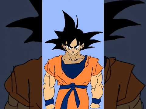 Goku drawing #shorts #goku #ytshorts #anime