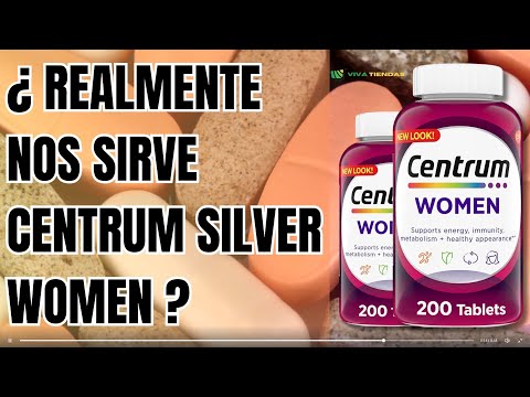 🧑⚕️ Centrum Silver Women - Realmente Nos Sirve !!! 🏃♀️