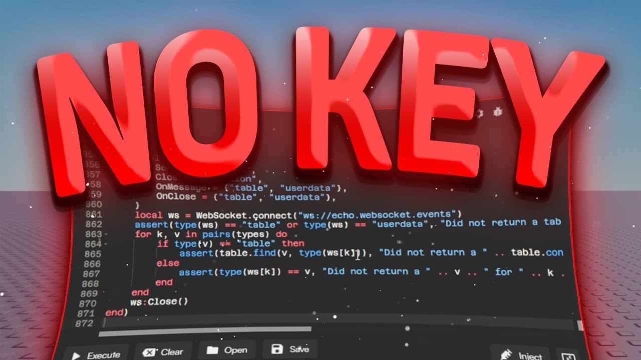 [☢️NO KEY] - ROBLOX EXECUTOR - Best OP No Key Exploit Working 2026 [ 99% UNCs, FREE ]