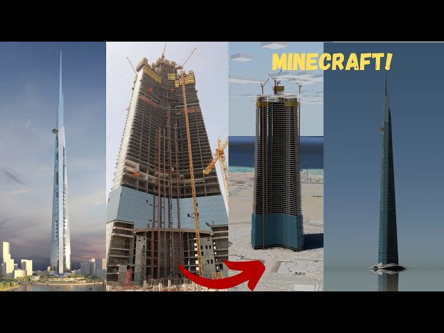 Jeddah Tower 🇸🇦 1:1 Minecraft Map