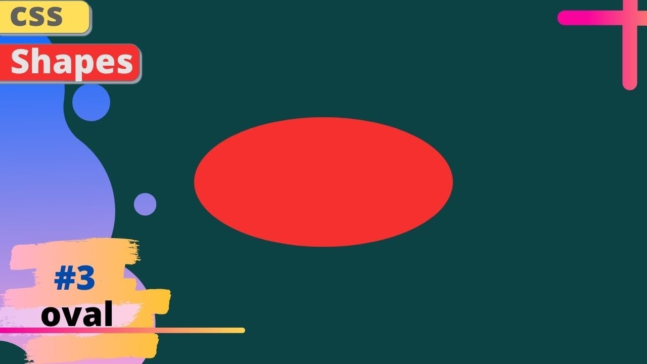 how to make 🏉 oval shape in css #shorts | Web Makers