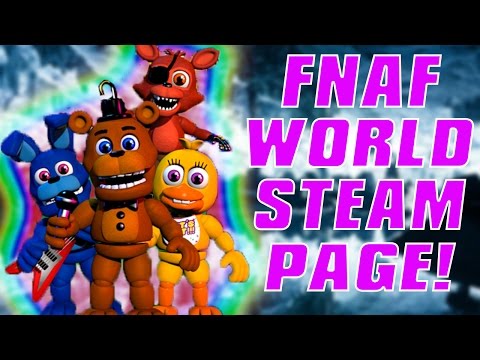 FNaF World OFFICIAL Release Date & Steam Page!