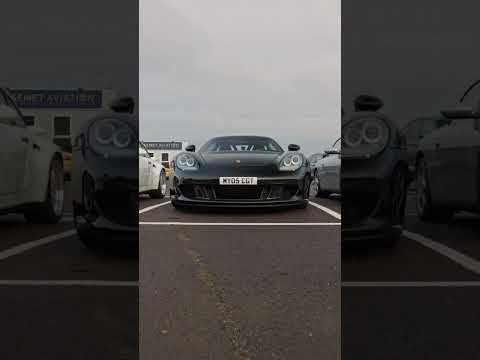Porsche Carrera GT at parked up at Blackbushe Airport