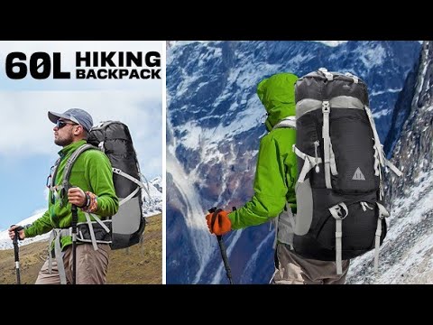 IGOLUMON 60L Waterproof Camping Backpack Review | Lightweight & Durable Backpack for USA Adventures