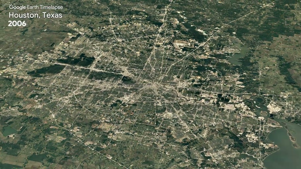 Houston, Texas - Earth Timelapse