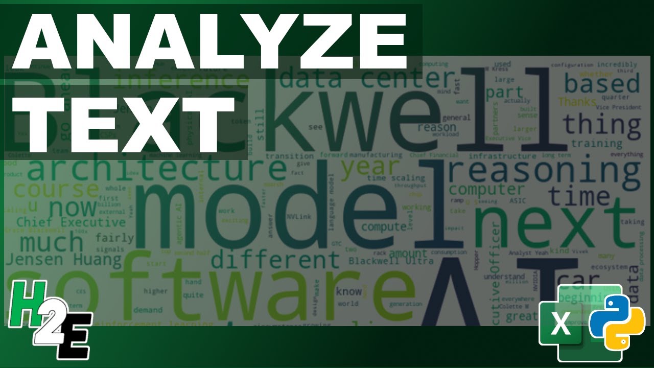 How to Create a Word Cloud in Excel With Python
