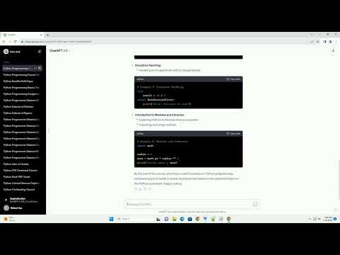 python programming course description