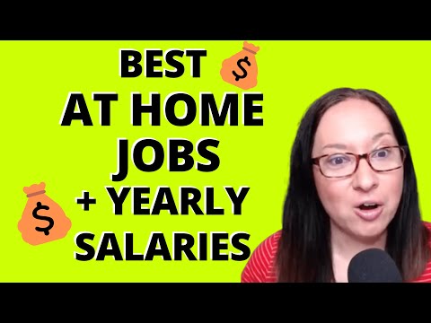 HIGH PAYING WORK AT HOME JOBS– Top 7 Freelance Writing ATHOME Jobs (With Yearly Salaries!!!!)