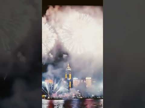 2023 Happy New Year, HK fireworks #hongkongfireworks #fireworks #hongkong #2023fireworks